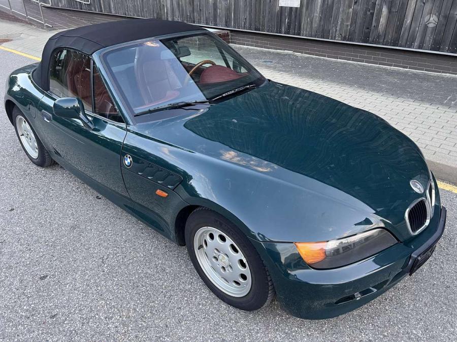 Green BMW Z3 1997 in Utena, with an engine capacity of 1.80 L and mileage of 170 thousand km for 5500 €, photo 20 on AUTOMOTO.COM.LV
