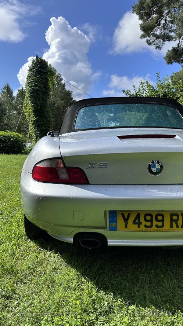 Grey BMW Z3 2001 in Tallinn, with an engine capacity of 1.90 L and mileage of 151 thousand km for 2999 €, photo 5 on AUTOMOTO.COM.LV