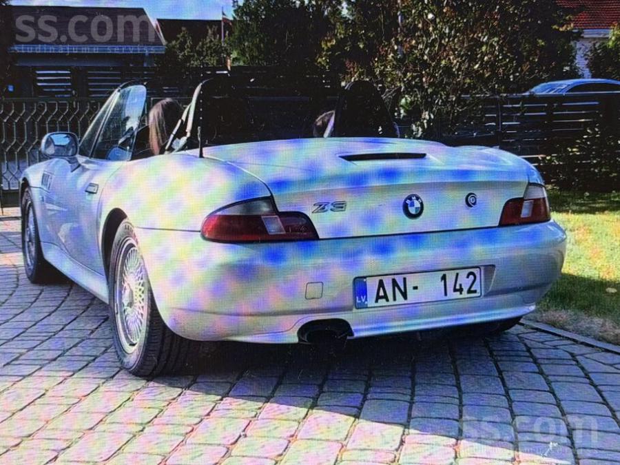 Pelēks BMW Z3 2001 Rīga, ar dzinēja tilpumu 1.90 L un nobraukumu 189 tūkst. km par 5300 €, foto 4 vietnē AUTOMOTO.COM.LV