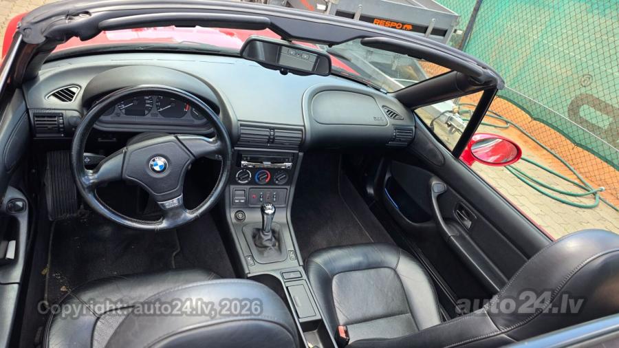 Red BMW Z3 1996 in Tallinn, with an engine capacity of 1.80 L and mileage of 185 thousand km for 5900 €, photo 3 on AUTOMOTO.COM.LV