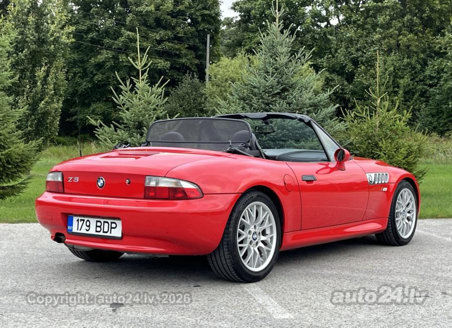 Red BMW Z3 1996 in Tallinn, with an engine capacity of 1.80 L and mileage of 186 thousand km for 6990 €, photo 4 on AUTOMOTO.COM.LV
