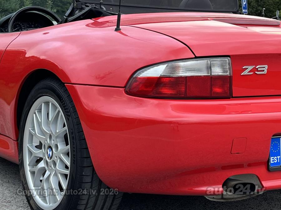 Red BMW Z3 1996 in Tallinn, with an engine capacity of 1.80 L and mileage of 186 thousand km for 6990 €, photo 21 on AUTOMOTO.COM.LV