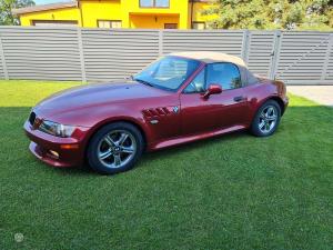 Sarkans BMW Z3 1999 Kauņa, ar dzinēja tilpumu 2.50 L un nobraukumu 41 tūkst. km par 6500 €, foto 3 vietnē AUTOMOTO.COM.LV