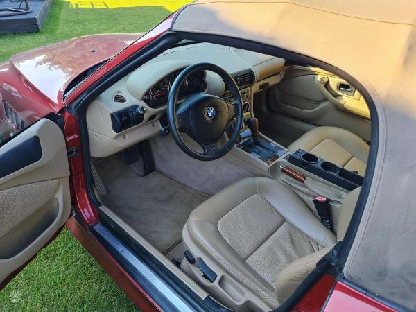 Sarkans BMW Z3 1999 Kauņa, ar dzinēja tilpumu 2.50 L un nobraukumu 41 tūkst. km par 6500 €, foto 6 vietnē AUTOMOTO.COM.LV