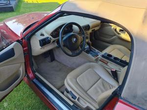 Sarkans BMW Z3 1999 Kauņa, ar dzinēja tilpumu 2.50 L un nobraukumu 41 tūkst. km par 6500 €, foto 7 vietnē AUTOMOTO.COM.LV