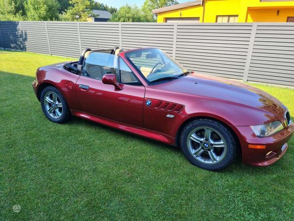 Sarkans BMW Z3 1999 Kauņa, ar dzinēja tilpumu 2.50 L un nobraukumu 41 tūkst. km par 6500 €, foto 9 vietnē AUTOMOTO.COM.LV