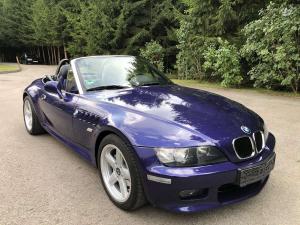 Violet BMW Z3 1999 in Telschi, with an engine capacity of 2.79 L and mileage of 140 thousand km for 14999 €, photo  on AUTOMOTO.COM.LV