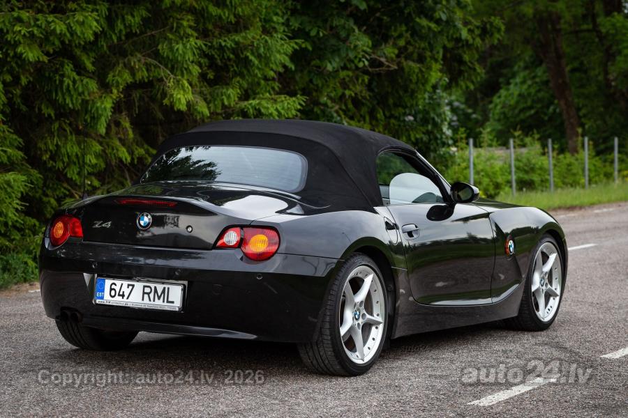 Melns BMW Z4 2003 Tallina, ar dzinēja tilpumu 3.00 L un nobraukumu 225 tūkst. km par 13199 €, foto 15 vietnē AUTOMOTO.COM.LV
