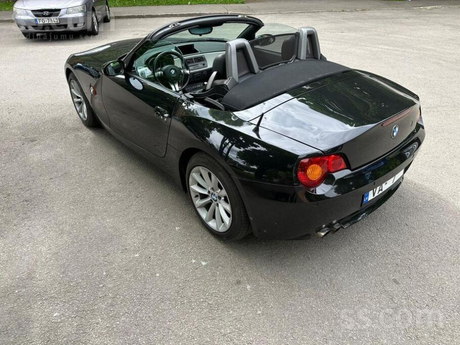 Черный БМВ Зет 4 2004 в Рига, объемом двигателя 3.00 л и пробегом 174 тыс. км за 11600 €, фото 5 на AUTOMOTO.COM.LV