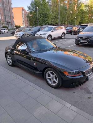 Black BMW Z4 2005 in Taurage, with an engine capacity of 2.17 L and mileage of 190 thousand km for 5900 €, photo 5 on AUTOMOTO.COM.LV