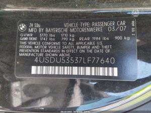 Black BMW Z4 2007 in Klaipeda, with an engine capacity of 0.00 L and mileage of 121 thousand km for 4600 €, photo 10 on AUTOMOTO.COM.LV