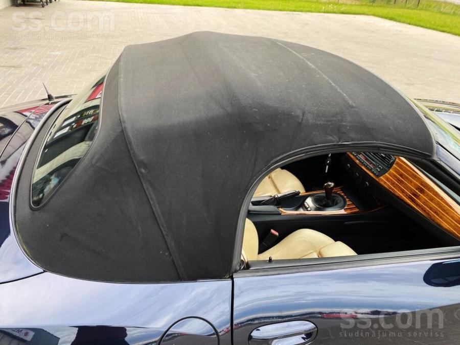 Blue BMW Z4 2005 in Cesis, with an engine capacity of 2.20 L and mileage of 235 thousand km for 8600 €, photo 28 on AUTOMOTO.COM.LV