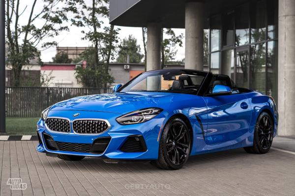 Blue BMW Z4 2020 in Kaunas, with an engine capacity of 2.00 L and mileage of 98 thousand km for 32500 €, photo 4 on AUTOMOTO.COM.LV