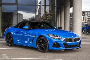 Blue BMW Z4 2020 in Kaunas, with an engine capacity of 2.00 L and mileage of 98 thousand km for 32500 €, photo 5 on AUTOMOTO.COM.LV