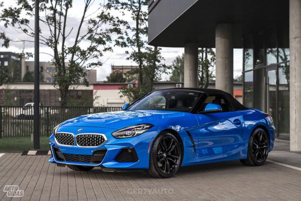 Blue BMW Z4 2020 in Kaunas, with an engine capacity of 2.00 L and mileage of 98 thousand km for 32500 €, photo 6 on AUTOMOTO.COM.LV