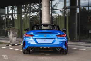 Blue BMW Z4 2020 in Kaunas, with an engine capacity of 2.00 L and mileage of 98 thousand km for 32500 €, photo 10 on AUTOMOTO.COM.LV