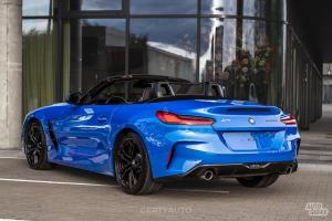 Blue BMW Z4 2020 in Kaunas, with an engine capacity of 2.00 L and mileage of 98 thousand km for 32500 €, photo 11 on AUTOMOTO.COM.LV