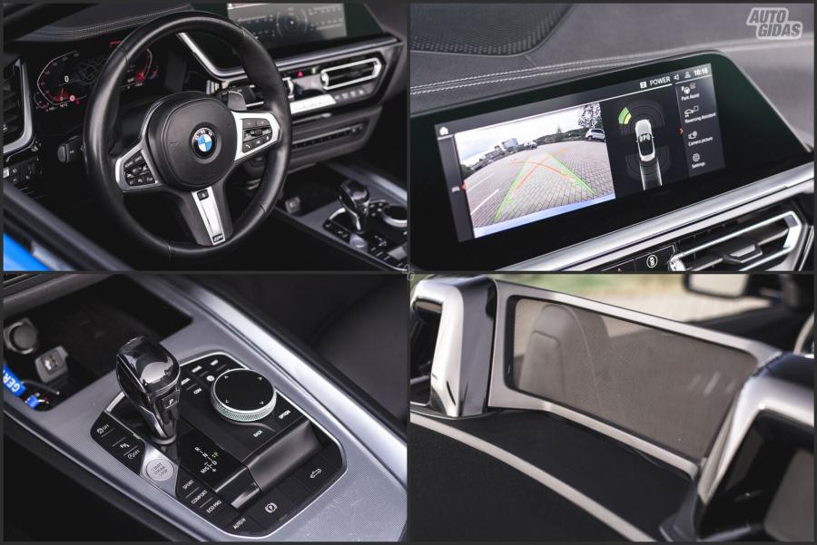 Blue BMW Z4 2020 in Kaunas, with an engine capacity of 2.00 L and mileage of 98 thousand km for 32500 €, photo 26 on AUTOMOTO.COM.LV