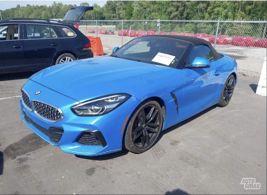 Blue BMW Z4 2020 in Kaunas, with an engine capacity of 2.00 L and mileage of 98 thousand km for 32500 €, photo 33 on AUTOMOTO.COM.LV