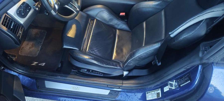 Zils BMW Z4 2008 Kauņa, ar dzinēja tilpumu 3.00 L un nobraukumu 145 tūkst. km par 15500 €, foto 6 vietnē AUTOMOTO.COM.LV