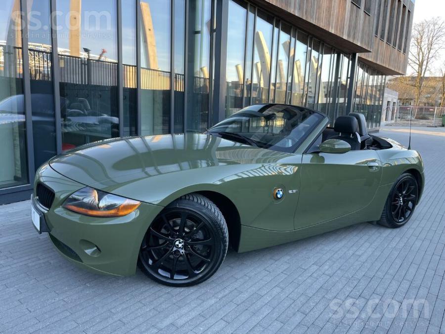 Green BMW Z4 2004 in Tukums, with an engine capacity of 2.50 L and mileage of 257 thousand km for 9950 €, photo 12 on AUTOMOTO.COM.LV