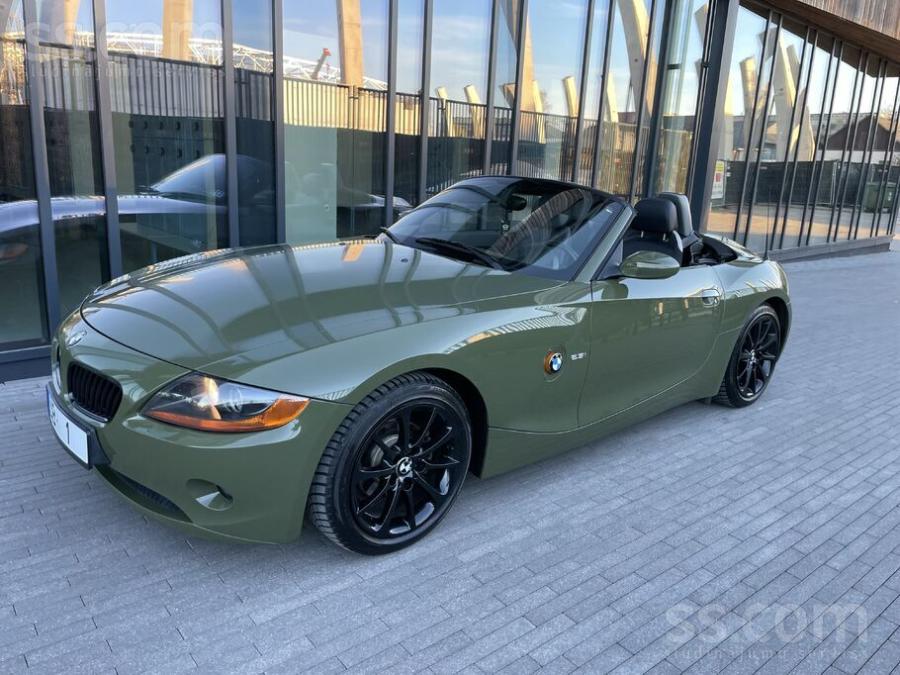 Green BMW Z4 2004 in Tukums, with an engine capacity of 2.50 L and mileage of 257 thousand km for 9950 €, photo 17 on AUTOMOTO.COM.LV