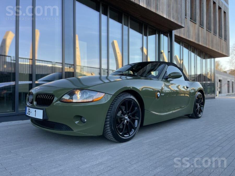 Green BMW Z4 2004 in Tukums, with an engine capacity of 2.50 L and mileage of 257 thousand km for 9950 €, photo 24 on AUTOMOTO.COM.LV
