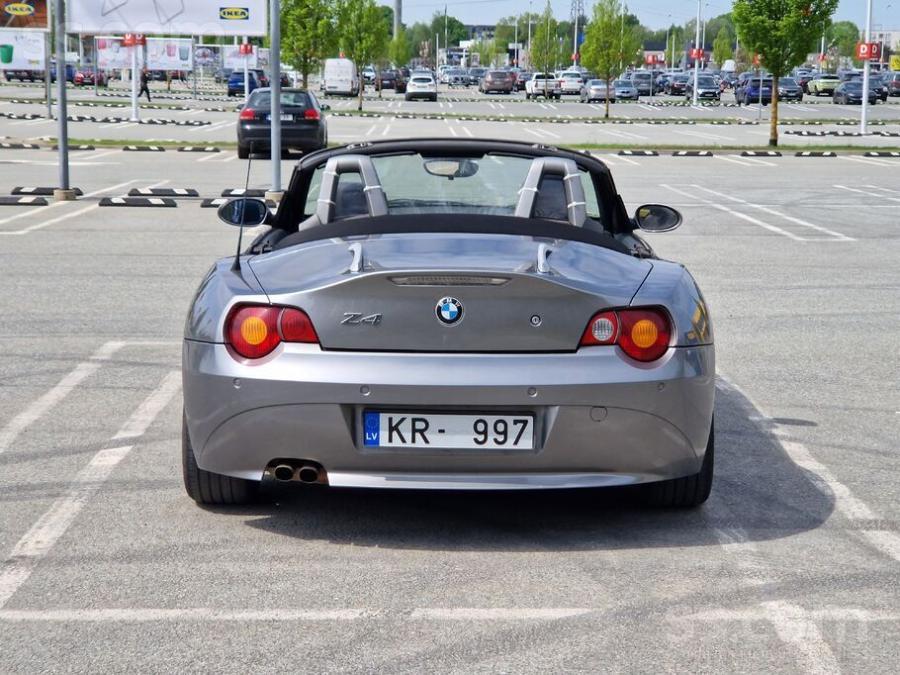Pelēks BMW Z4 2003 Rīga, ar dzinēja tilpumu 2.50 L un nobraukumu 247 tūkst. km par 7400 €, foto 8 vietnē AUTOMOTO.COM.LV