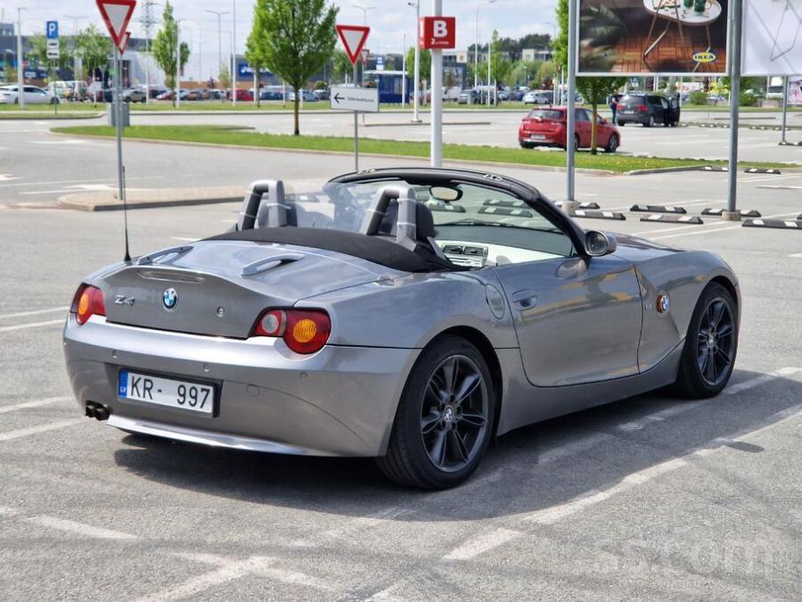Pelēks BMW Z4 2003 Rīga, ar dzinēja tilpumu 2.50 L un nobraukumu 247 tūkst. km par 7400 €, foto 9 vietnē AUTOMOTO.COM.LV
