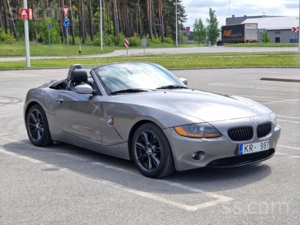 Серый БМВ Зет 4 2003 в Рига, объемом двигателя 2.50 л и пробегом 247 тыс. км за 7400 €, фото 10 на AUTOMOTO.COM.LV