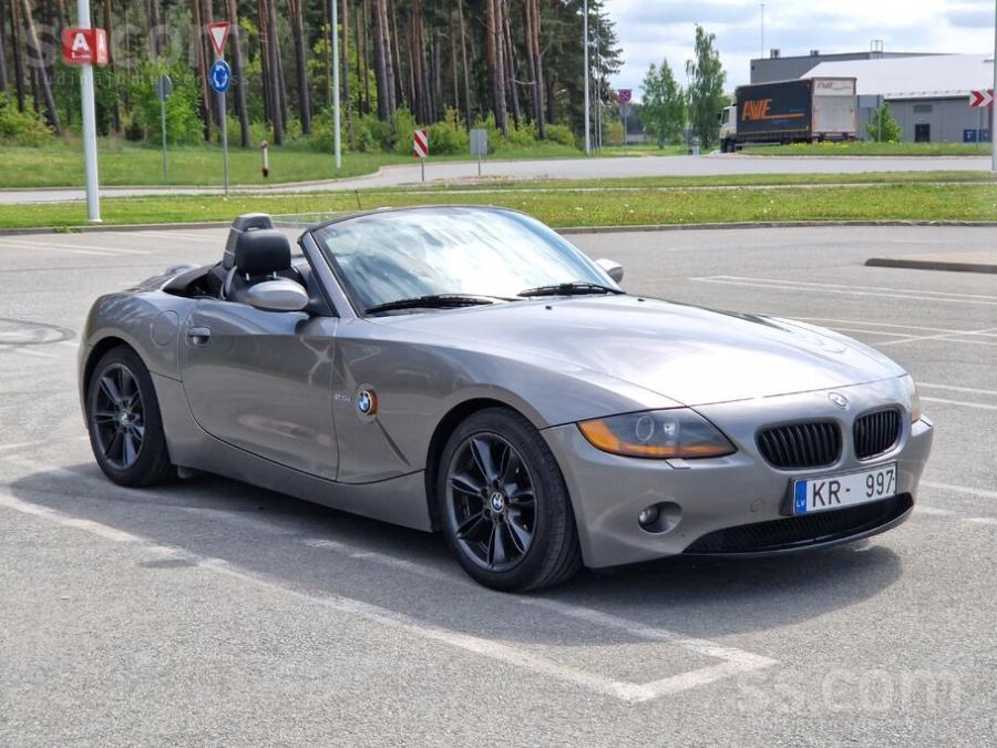 Pelēks BMW Z4 2003 Rīga, ar dzinēja tilpumu 2.50 L un nobraukumu 247 tūkst. km par 7400 €, foto 11 vietnē AUTOMOTO.COM.LV