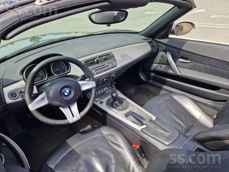 Pelēks BMW Z4 2003 Rīga, ar dzinēja tilpumu 2.50 L un nobraukumu 247 tūkst. km par 7400 €, foto 15 vietnē AUTOMOTO.COM.LV