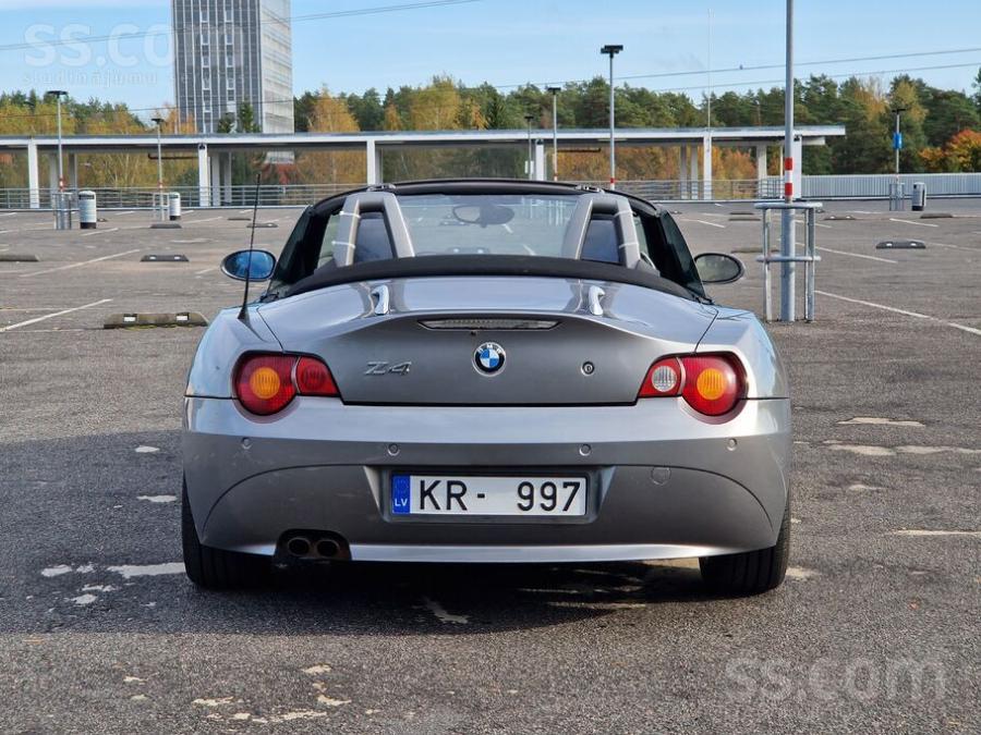 Pelēks BMW Z4 2003 Rīga, ar dzinēja tilpumu 2.50 L un nobraukumu 246 tūkst. km par 7990 €, foto 5 vietnē AUTOMOTO.COM.LV