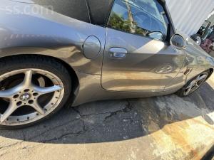 Grey BMW Z4 2003 in Riga, with an engine capacity of 3.00 L and mileage of 104 thousand km for 5000 €, photo 7 on AUTOMOTO.COM.LV