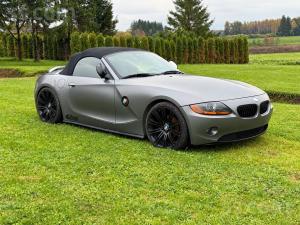Grey BMW Z4 2003 in Riga, with an engine capacity of 2.50 L and mileage of 208 thousand km for 5000 €, photo  on AUTOMOTO.COM.LV
