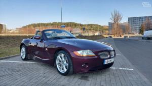 Sarkans BMW Z4 2003 Viļņa, ar dzinēja tilpumu 3.00 L un nobraukumu 126 tūkst. km par 9500 €, foto 3 vietnē AUTOMOTO.COM.LV