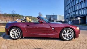Sarkans BMW Z4 2003 Viļņa, ar dzinēja tilpumu 3.00 L un nobraukumu 126 tūkst. km par 9500 €, foto 8 vietnē AUTOMOTO.COM.LV