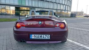 Sarkans BMW Z4 2003 Viļņa, ar dzinēja tilpumu 3.00 L un nobraukumu 126 tūkst. km par 9500 €, foto 10 vietnē AUTOMOTO.COM.LV