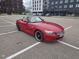 Red BMW Z4 2015 in Vilnius, with an engine capacity of 2.00 L and mileage of 111 thousand km for 14300 €, photo  on AUTOMOTO.COM.LV