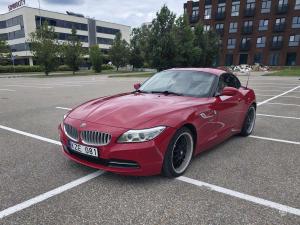 Red BMW Z4 2015 in Vilnius, with an engine capacity of 2.00 L and mileage of 111 thousand km for 14300 €, photo 11 on AUTOMOTO.COM.LV