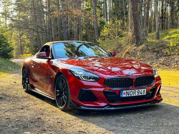 Sarkans BMW Z4 2019 Vievis, ar dzinēja tilpumu 2.00 L un nobraukumu 30 tūkst. km par 34000 €, foto 6 vietnē AUTOMOTO.COM.LV