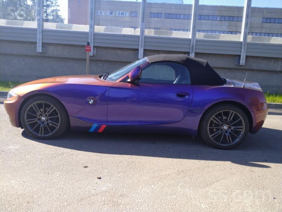 Violets BMW Z4 2004 Rīga, ar dzinēja tilpumu 2.20 L un nobraukumu 48 tūkst. km par 10500 €, foto 13 vietnē AUTOMOTO.COM.LV