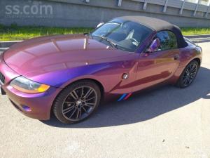 Violets BMW Z4 2004 Rīga, ar dzinēja tilpumu 2.20 L un nobraukumu 48 tūkst. km par 10500 €, foto 19 vietnē AUTOMOTO.COM.LV