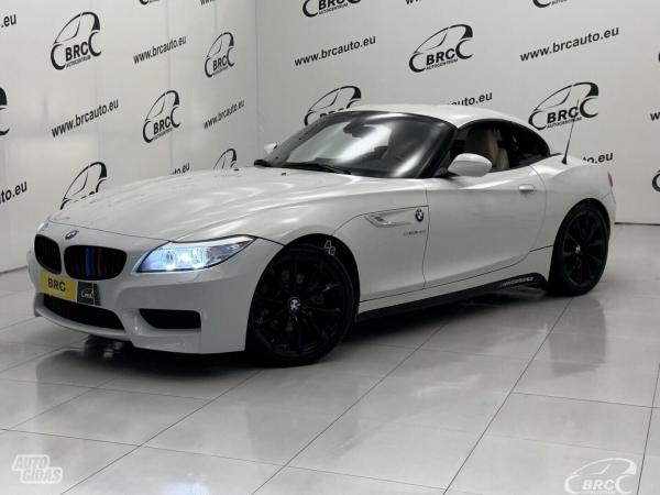 White BMW Z4 2015 in Avizieniai, with an engine capacity of 3.50 L and mileage of 106 thousand km for 21500 €, photo 2 on AUTOMOTO.COM.LV