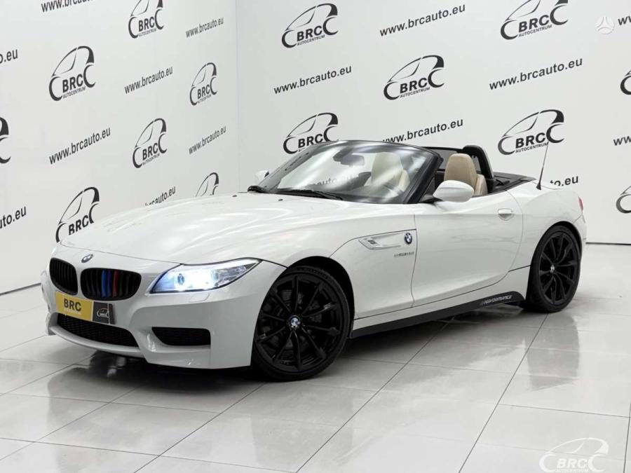 Balts BMW Z4 2015 Viļņa, ar dzinēja tilpumu 2.98 L un nobraukumu 106 tūkst. km par 21500 €, foto 1 vietnē AUTOMOTO.COM.LV