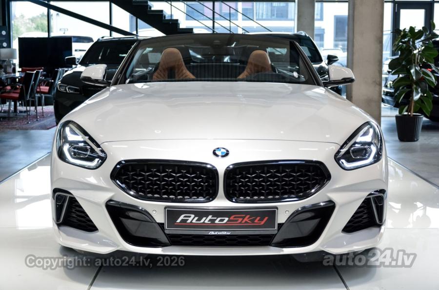 Balts BMW Z4 2020 Tallina, ar dzinēja tilpumu 3.00 L un nobraukumu 91 tūkst. km par 46900 €, foto 6 vietnē AUTOMOTO.COM.LV
