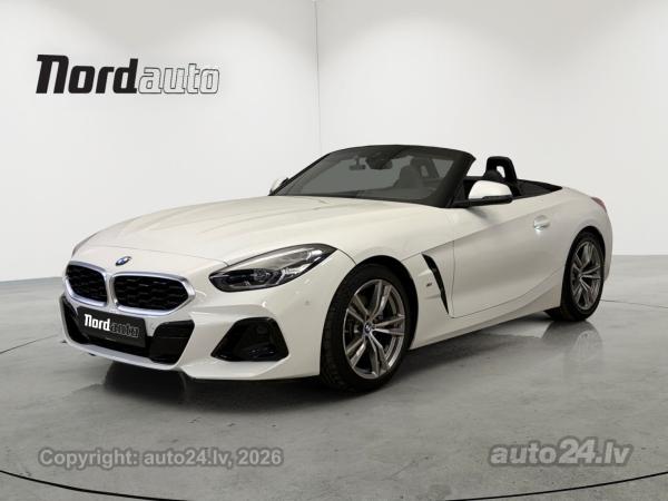Balts BMW Z4 2023 Tallina, ar dzinēja tilpumu 2.00 L un nobraukumu 44 tūkst. km par 35900 €, foto 1 vietnē AUTOMOTO.COM.LV
