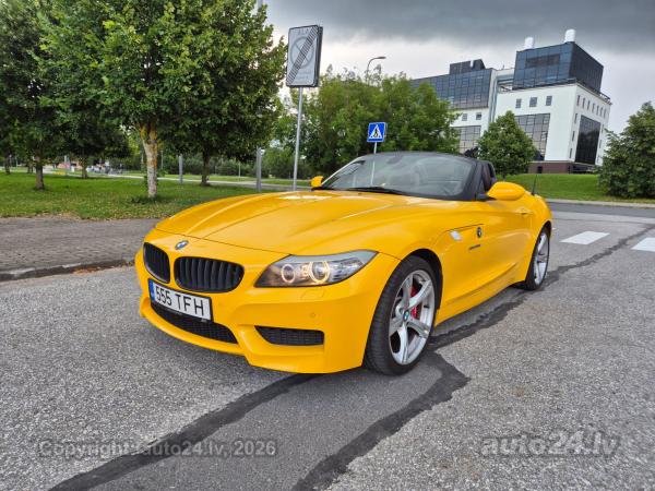 Yellow BMW Z4 2014 in Tartu, with an engine capacity of 2.00 L and mileage of 142 thousand km for 18990 €, photo 6 on AUTOMOTO.COM.LV