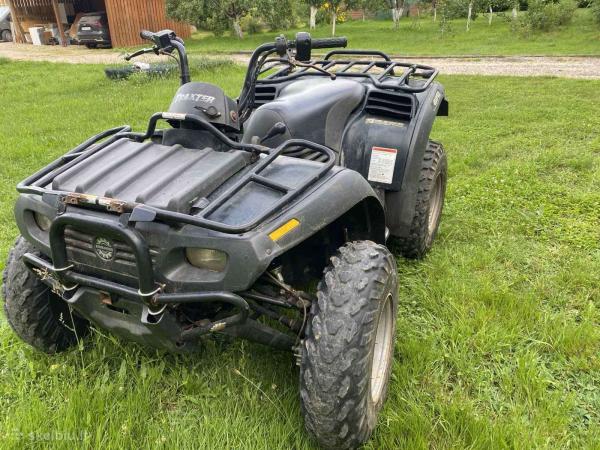 Melns Bombardier Traxter 2004 Kaišiadorys, ar dzinēja tilpumu 0.00 L un nobraukumu 5 tūkst. km par 3200 €, foto 1 vietnē AUTOMOTO.COM.LV