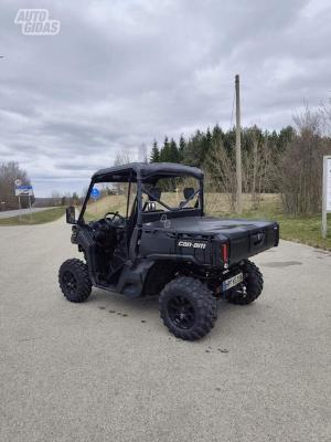 Black Bombardier Traxter 2023 in Utena, with an engine capacity of 1.00 L and mileage of 120 thousand km for 15300 €, photo 7 on AUTOMOTO.COM.LV